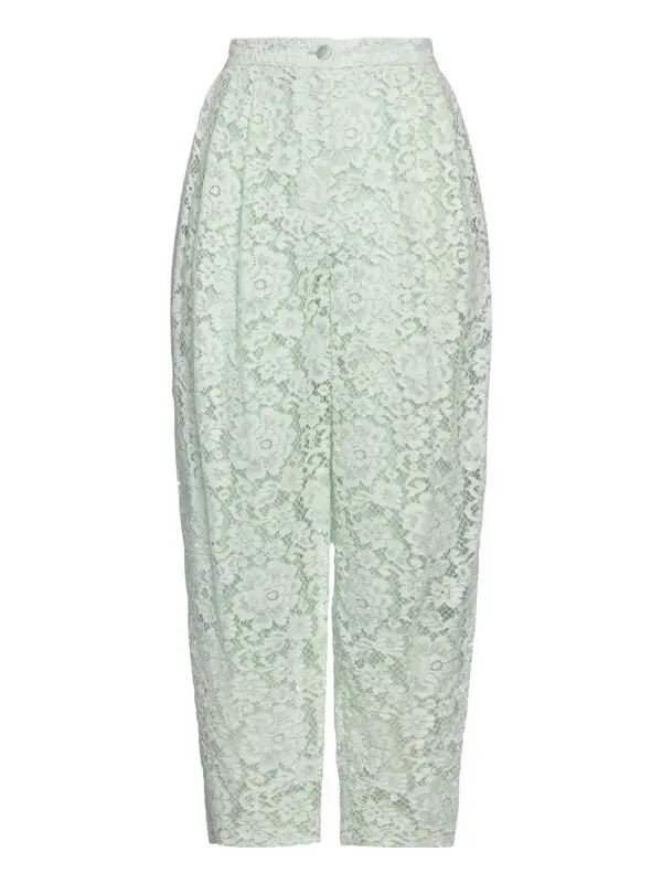 Dolce & Gabbana Plain Colour Casual Trousers - Green