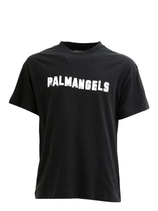 Palm Angels Standard-fit T-shirt - Black