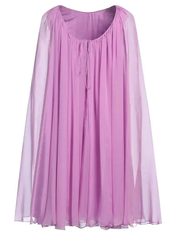 Max Mara Organza Flared Special Occasion Dress - No