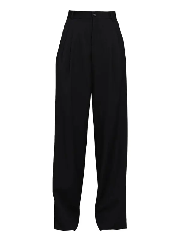 Saint Laurent Relaxedfit Tailored Trousers - Black