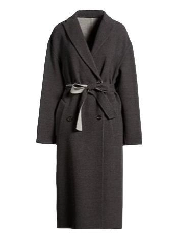 Brunello Cucinelli Longsleeve Singlebreasted Coat - Grey