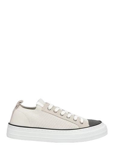 Brunello Cucinelli Minimalist Lowtop Sneakers - Grey