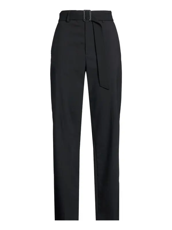 MAISON MARGIELA Solidcolor Straightleg Trousers - Black