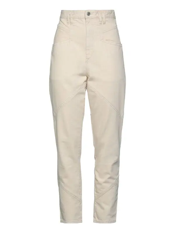 Isabel Marant Étoile Slim-fit Jeans - Beige
