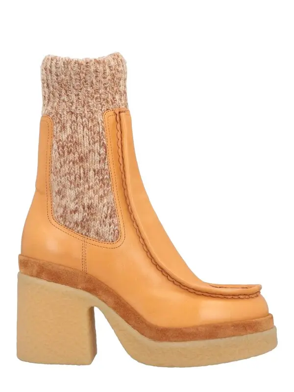 Chloé Ankle Boots - Nude