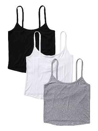 Victoria's Secret 3-pack Modal Cami Tops - Print