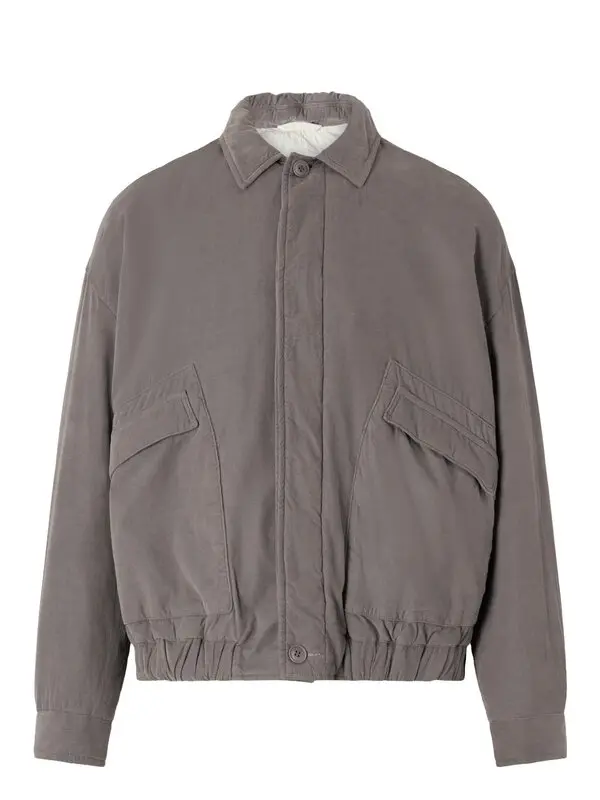 CASEY CASEY Auber Cotton-corduroy Blouson Jacket - Green