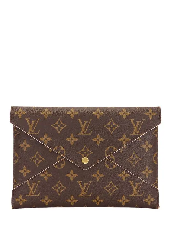 LOUIS VUITTON Monogram Kirigami Gm Pochette - Brown