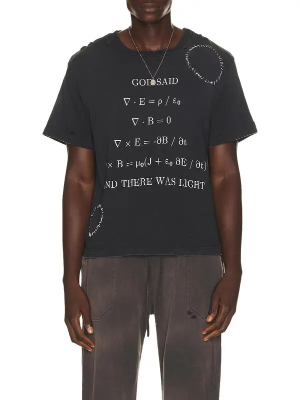 STRIKE OIL Let There Be Light Tee - Black