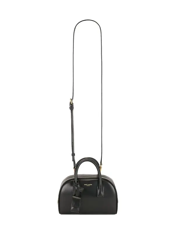 Saint Laurent Mini Sac De Jour Supple Boston Bag - Nero