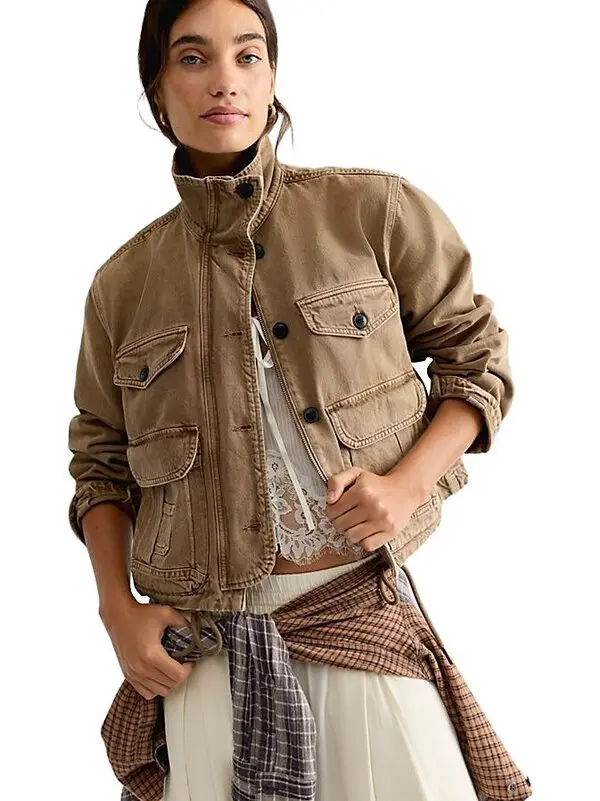 Citizens Of Humanity Funnel Barn Jacket - Tan