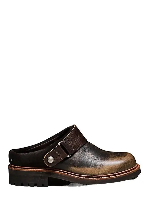 Free People We The Free Remy Mules - Black Rub Off