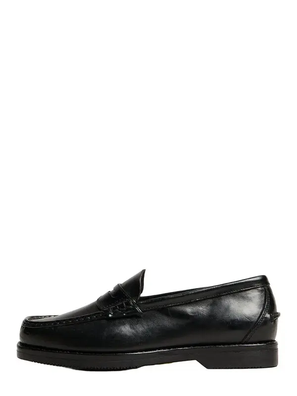 Visvim Fabro Folk Loafer - Black