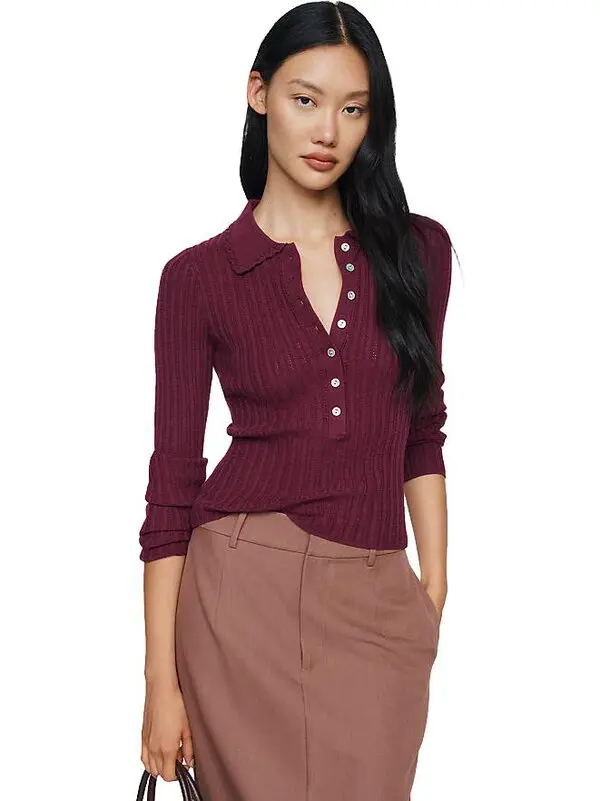 525 Tabitha Sweater - Plum