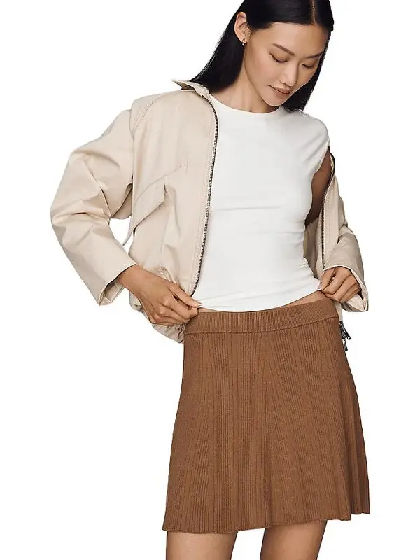 SNDYS. Ru Mi Skirt - Camel
