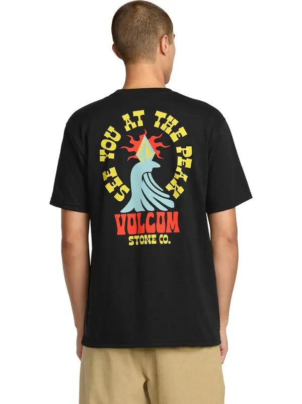 Volcom Peak A Boo Short Sleeve Tee - Black