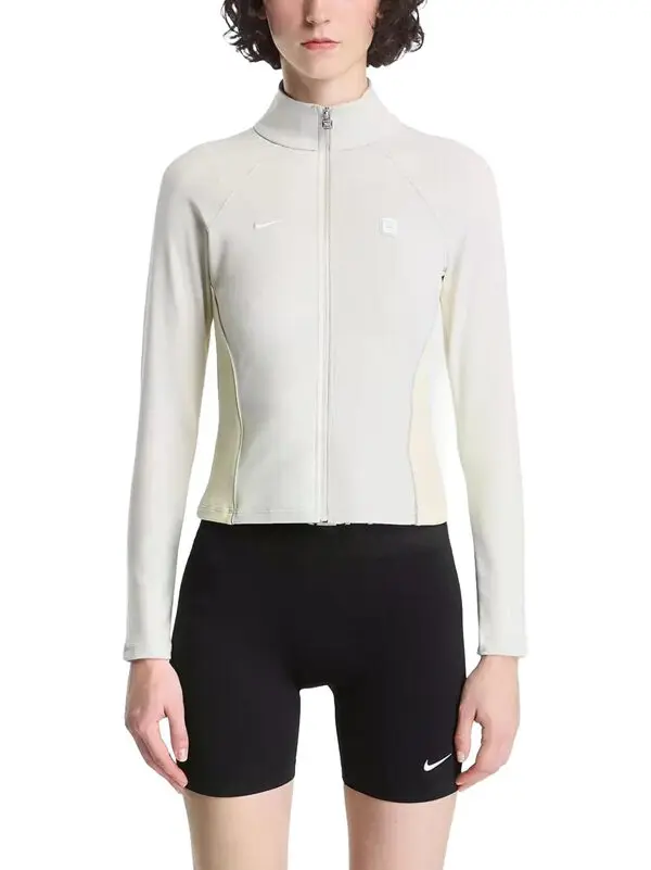 Nike Panelled Zip-up Track Jacket - Neutrals