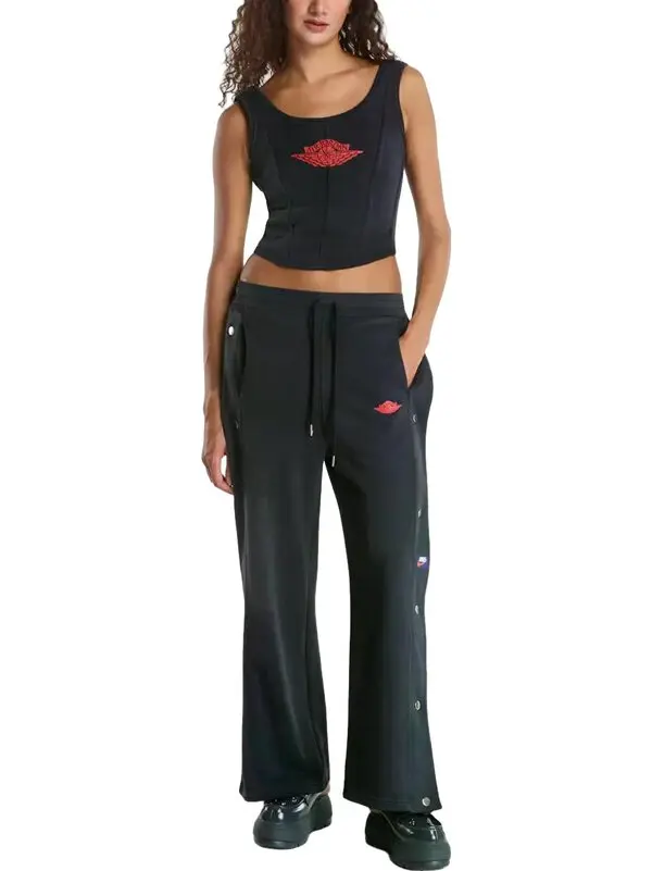 JORDAN Flight Panelled Tank Top - Black