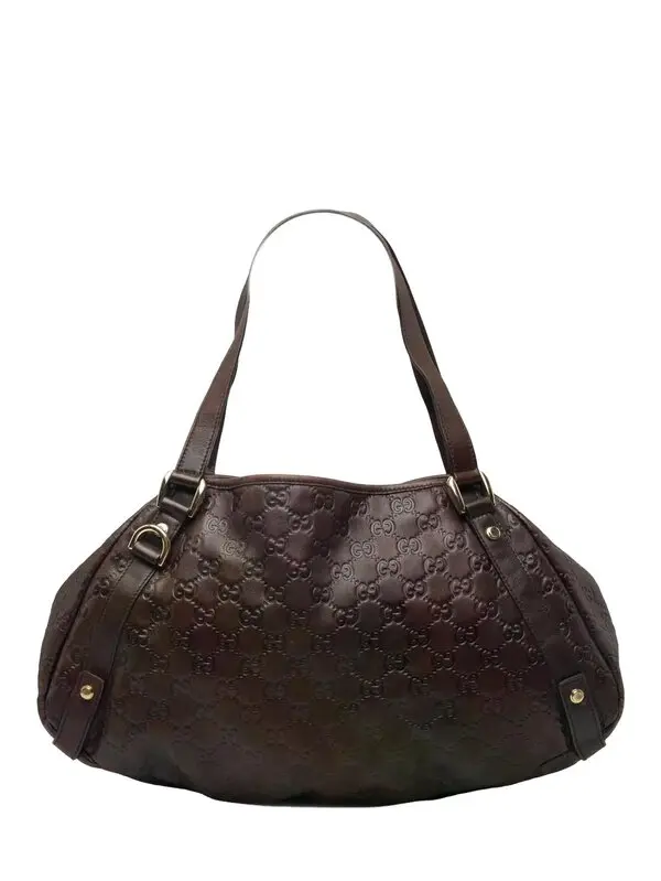 Gucci 2000-2015 Guccissima Abbey D Ring Tote Bag - Brown