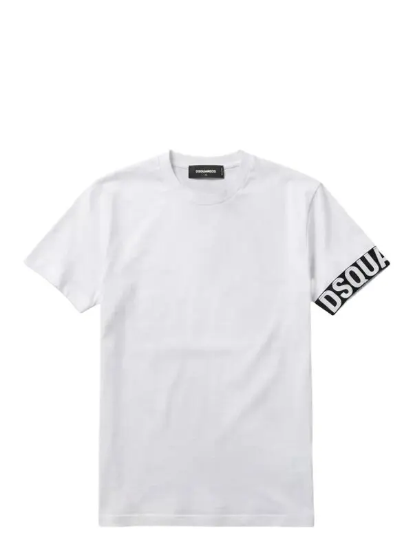 Dsquared2 Logo-print Slim-fit T-shirt - White