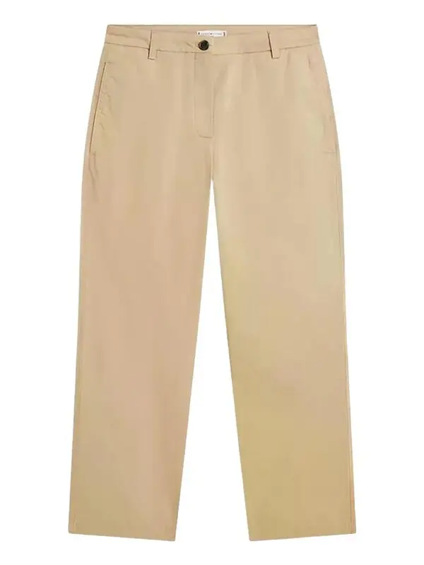 Tommy Hilfiger Straight-leg Chino Trousers - Neutrals
