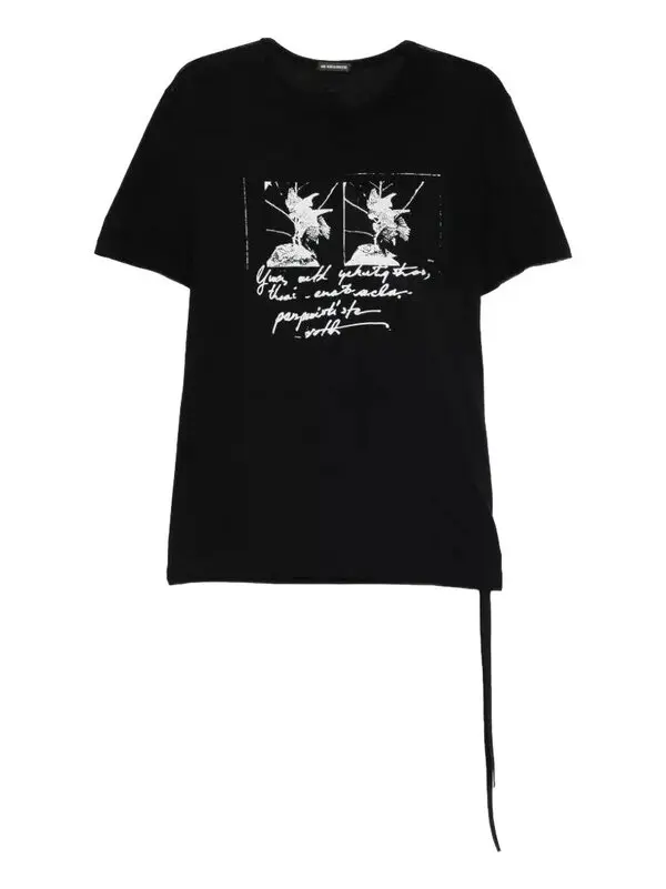 ANN DEMEULEMEESTER Graphic-print T-shirt - Black