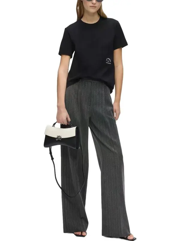 Karl Lagerfeld Rue St-guillaume Regular‑fit T-shirt - Black