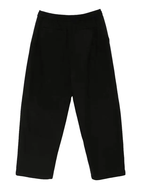 JUUN.J Logo-embroidered Trousers - Black