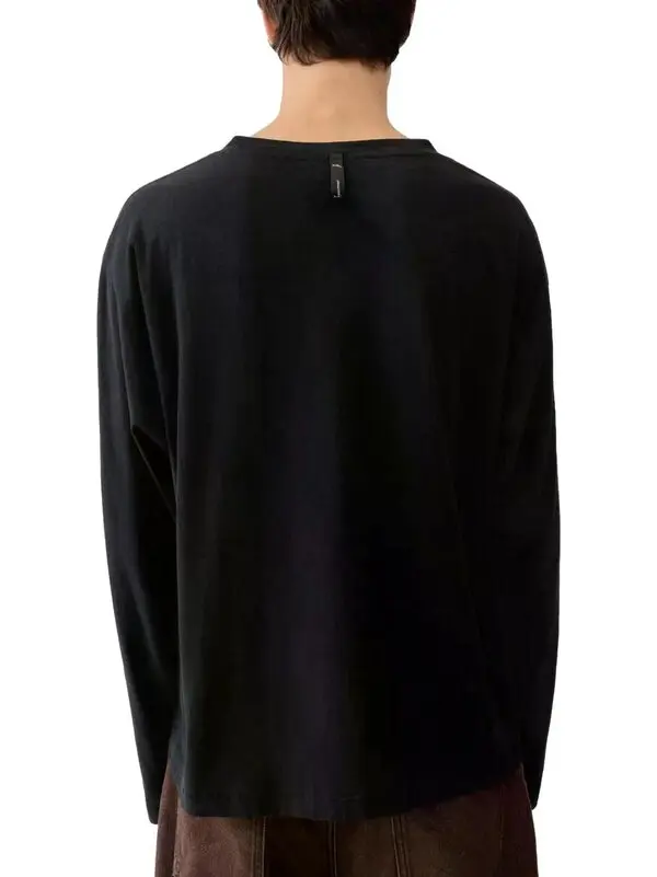 Jacquemus The Long-sleeve T-shirt - Black