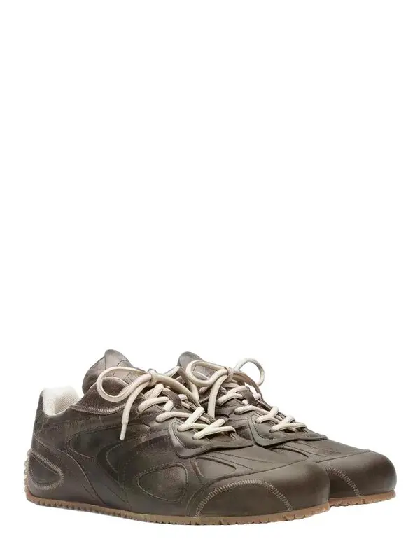 Axel Arigato Slow Runner Leather Sneakers - Brown