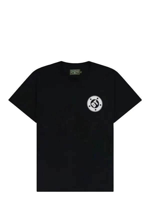 DENIM TEARS Dt Circle T-shirt - Black