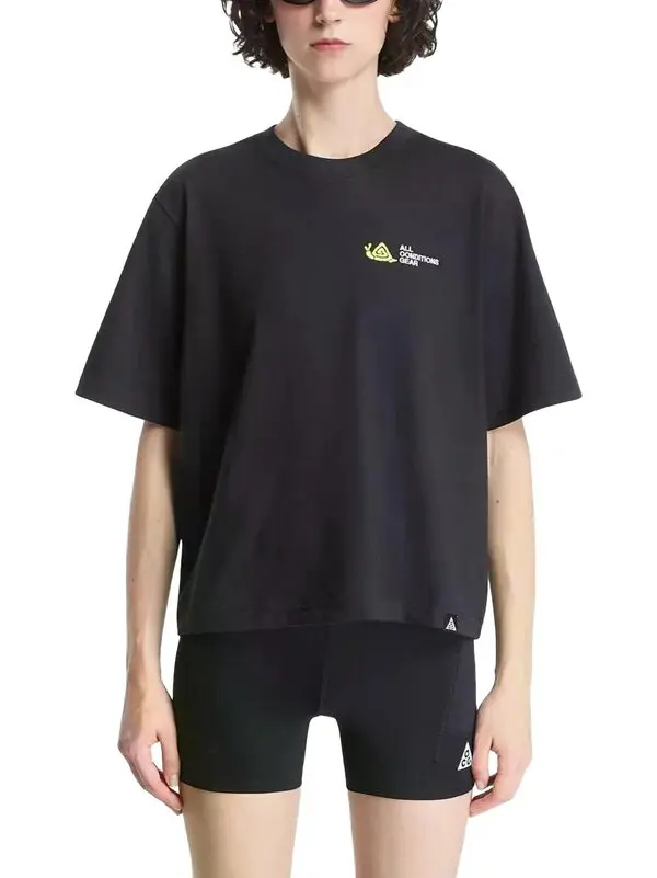 Nike Logo-print T-shirt - Black