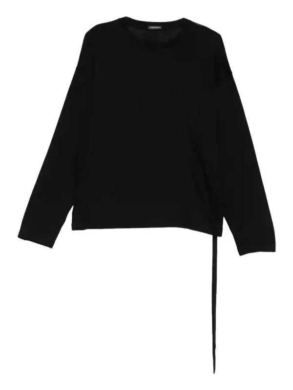 ANN DEMEULEMEESTER Emil T-shirt - Black