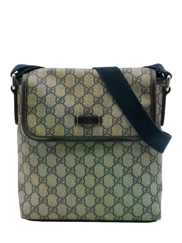 Gucci 2016-2026 Gg Supreme Crossbody Bag - Neutrals