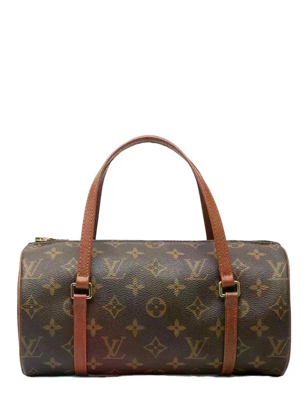 LOUIS VUITTON 1998 Monogram Papillon 26 Handbag - Brown