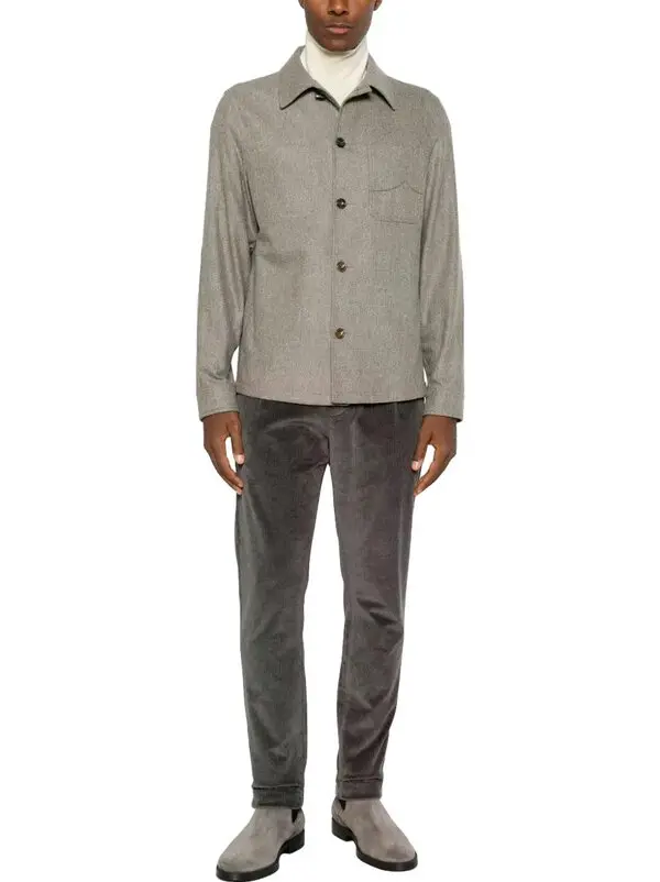 Jacob Cohen Chest-pocket Button-up Shirt - Grey