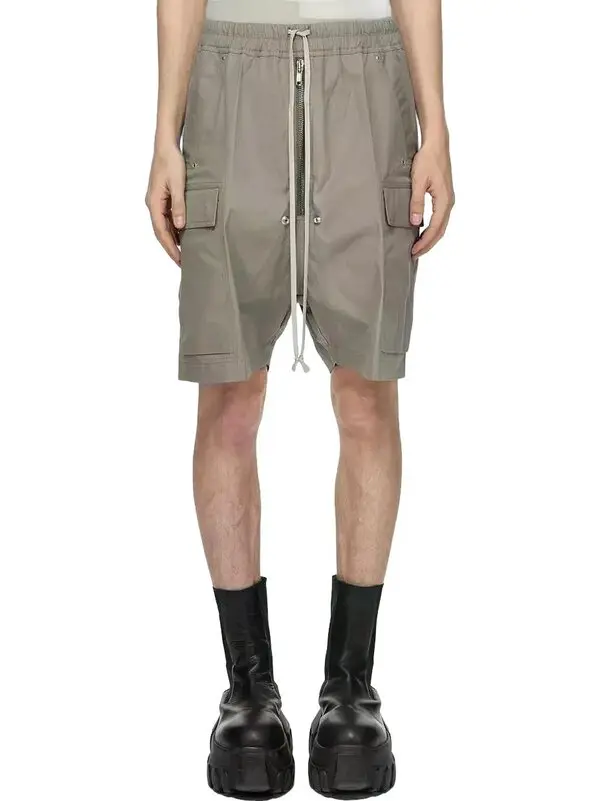 Rick Owens Cargobela Shorts - Grey