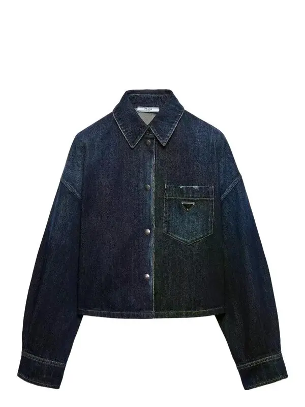 Prada Denim Shirt - Blue