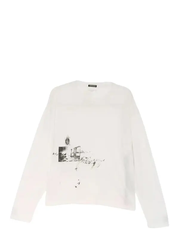 ANN DEMEULEMEESTER Emil T-shirt - Neutrals