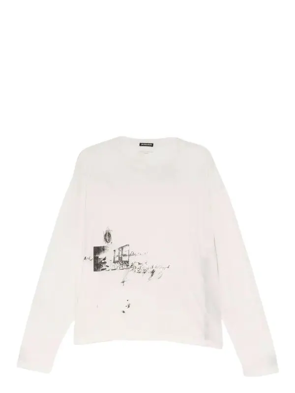 ANN DEMEULEMEESTER Emil T-shirt - Neutrals