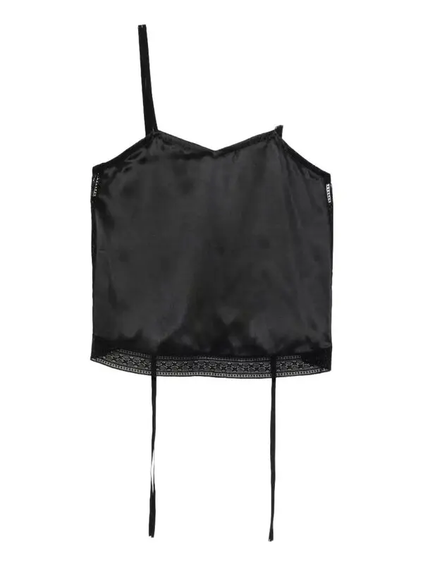 ANN DEMEULEMEESTER Iru Negligé Top - Black