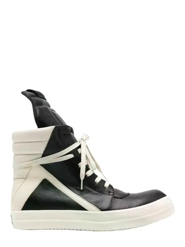 Rick Owens Geobasket Sneakers - Black