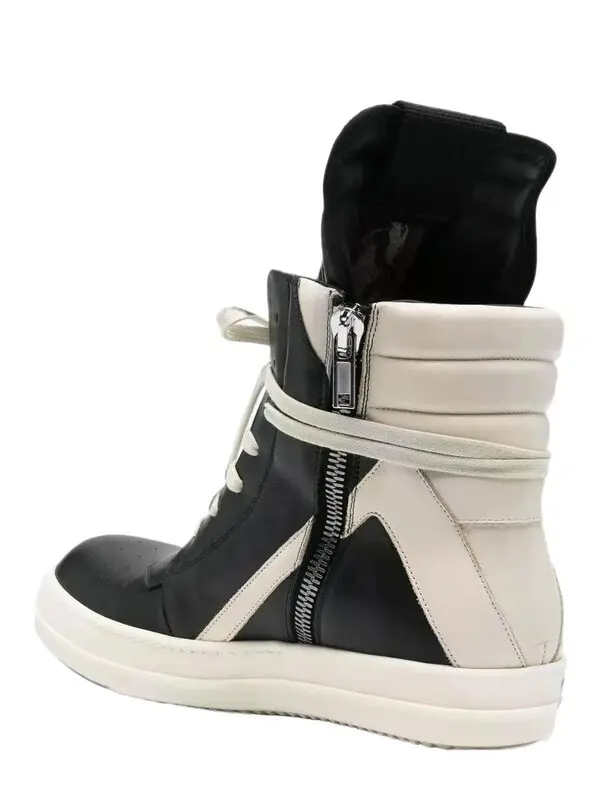 Rick Owens Geobasket Sneakers - Black