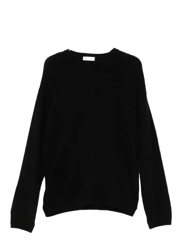 ROBERTO COLLINA Crew-neck Sweater - Black