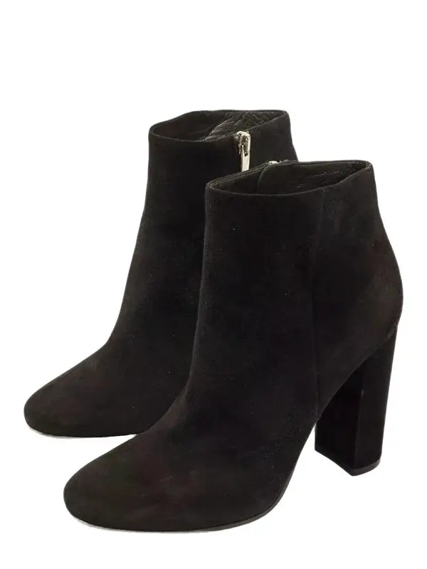 GIANVITO ROSSI Suede Ankle Boots - Black