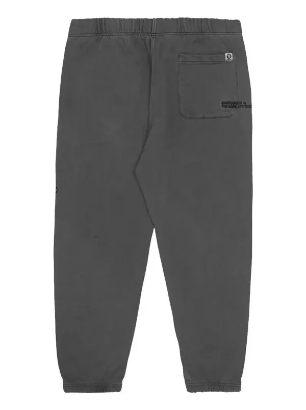AAPE BY *A BATHING APE Moonface Tonal-patch Track Pants - Brown