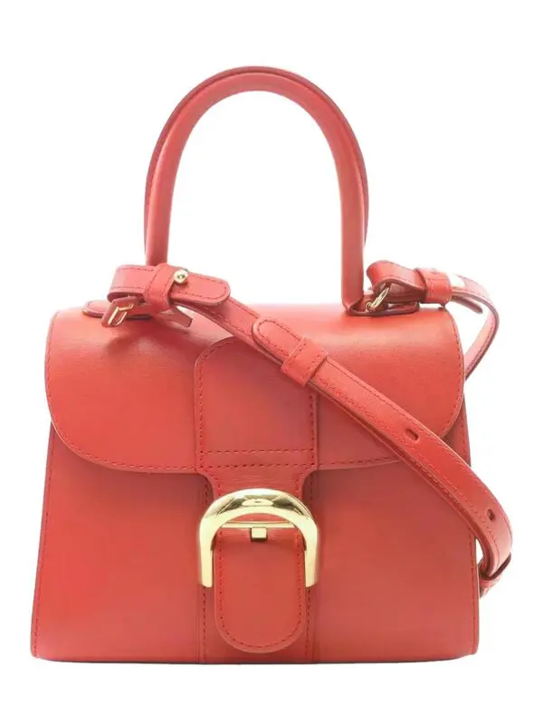 Delvaux Mini Brillant Crossbody Bag - Red