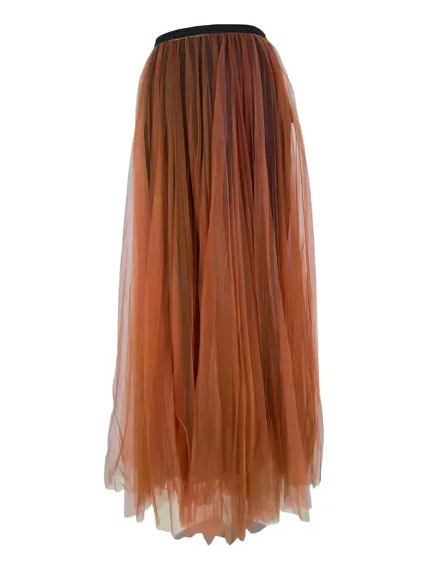 Marni Maxi Tulle Skirt - Orange