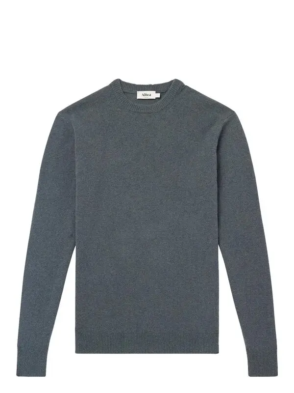 Altea Wool-blend Sweater - Green
