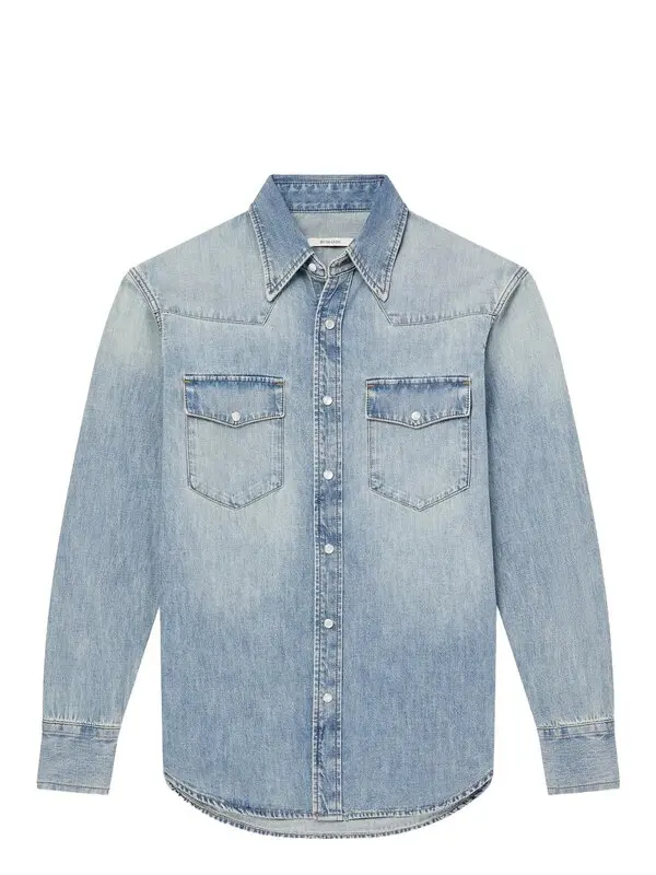 Husbands Denim Shirt - Blue